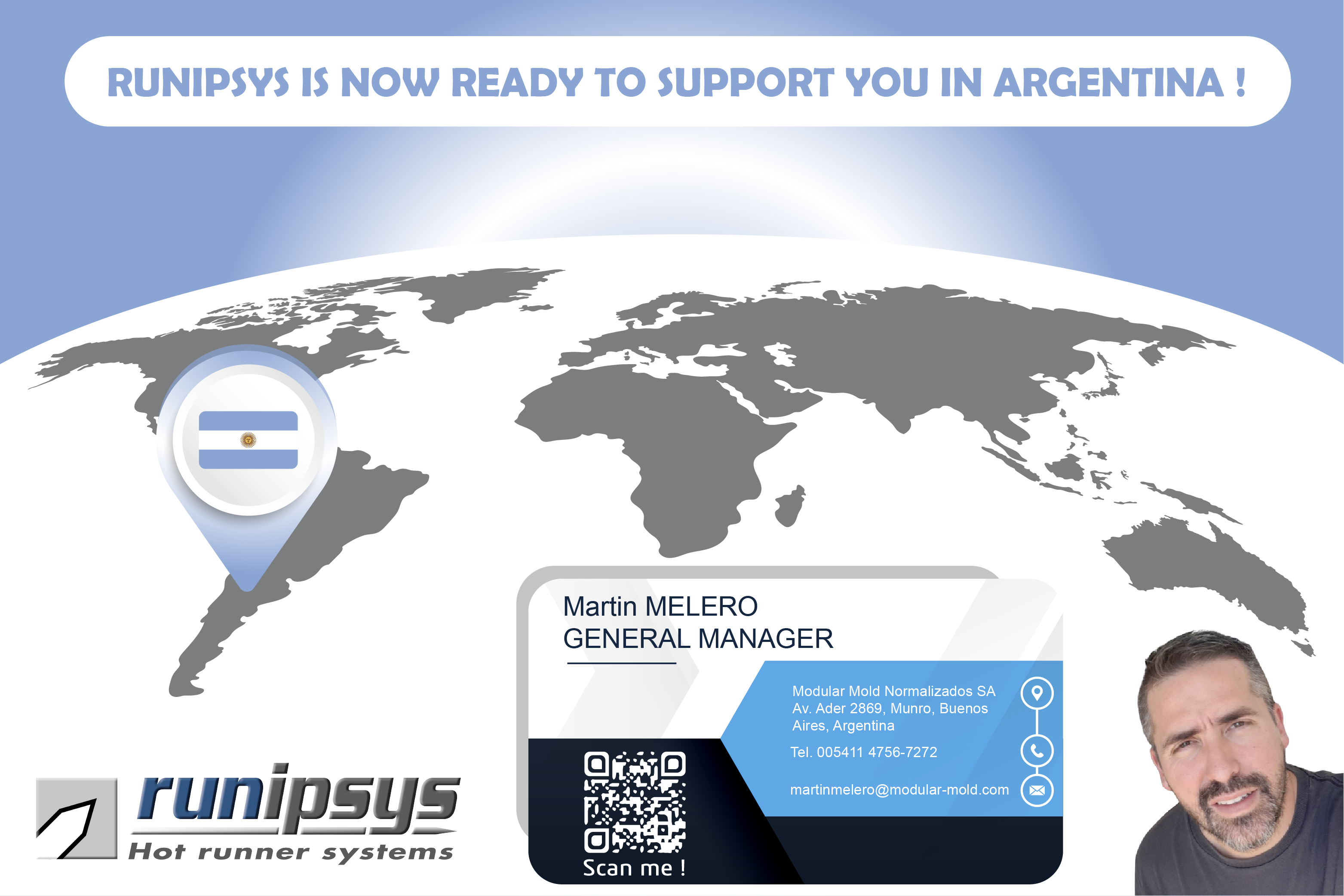 NEW SUBSIDIARY IN ARGENTINA - RUNIPSYS
