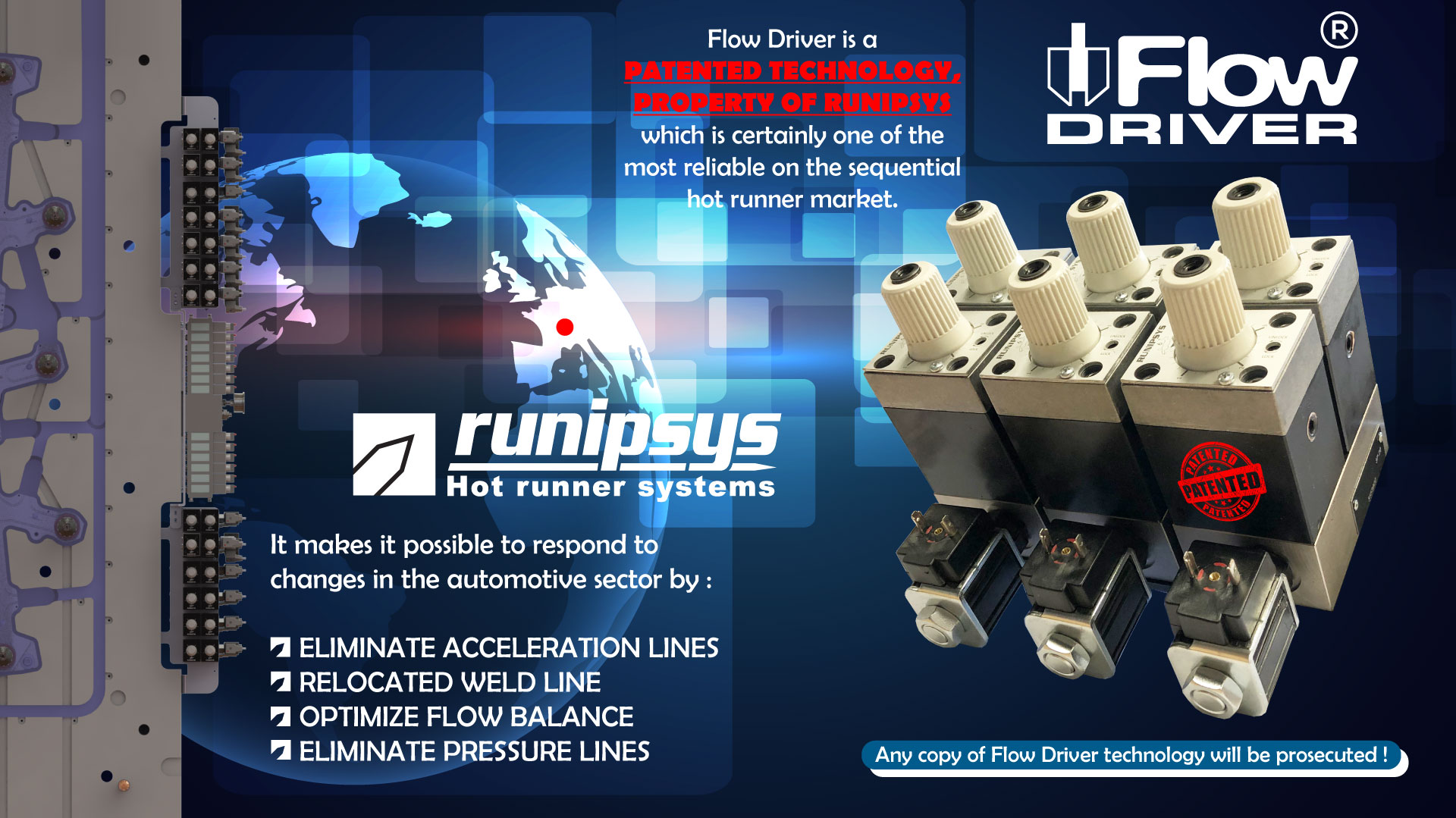 FLOW DRIVER PATENTED TECHNOLOGY - RUNIPSYS